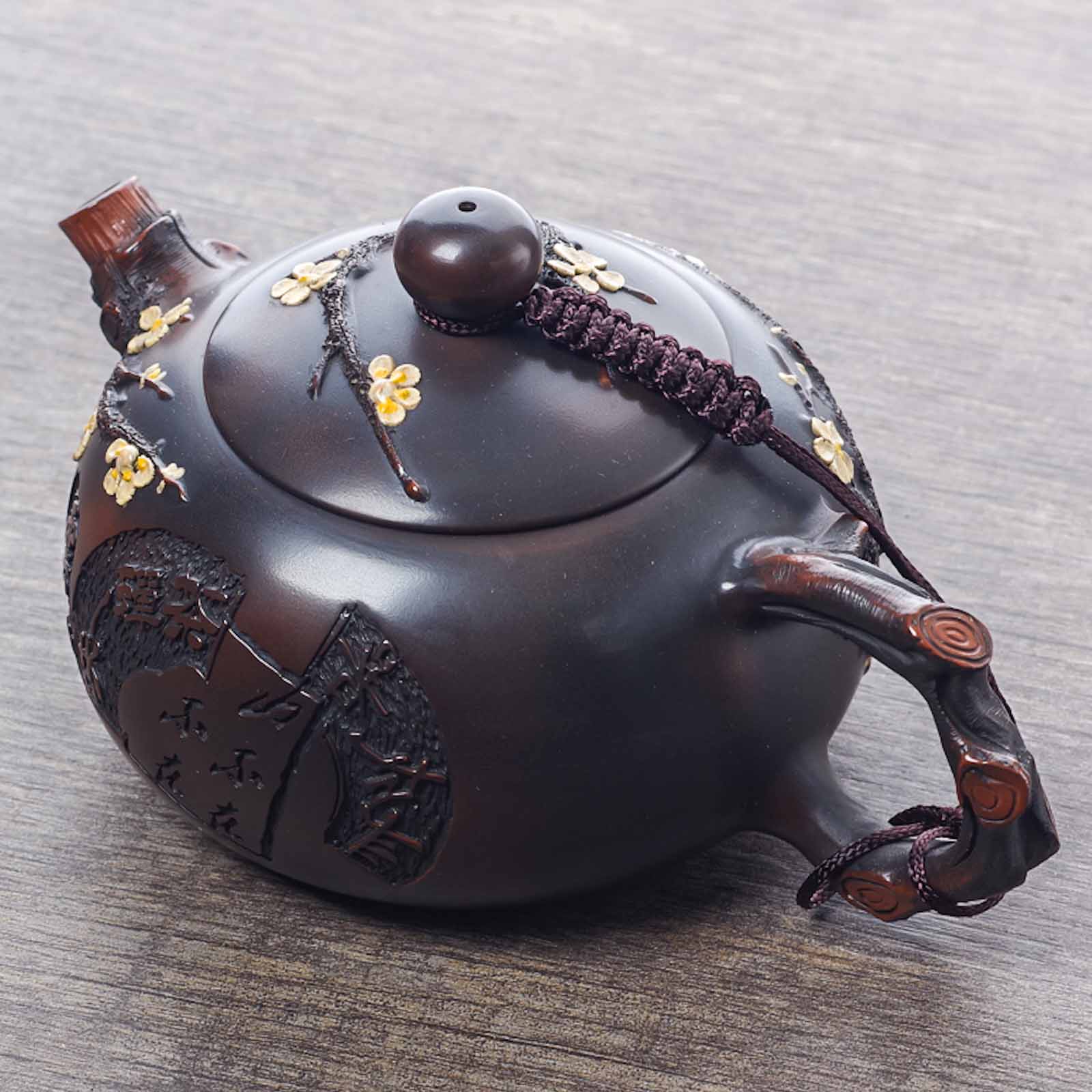 Купить чайник 250мл "гунчунь - цветущая слива", цзяньшуйская керамика ...